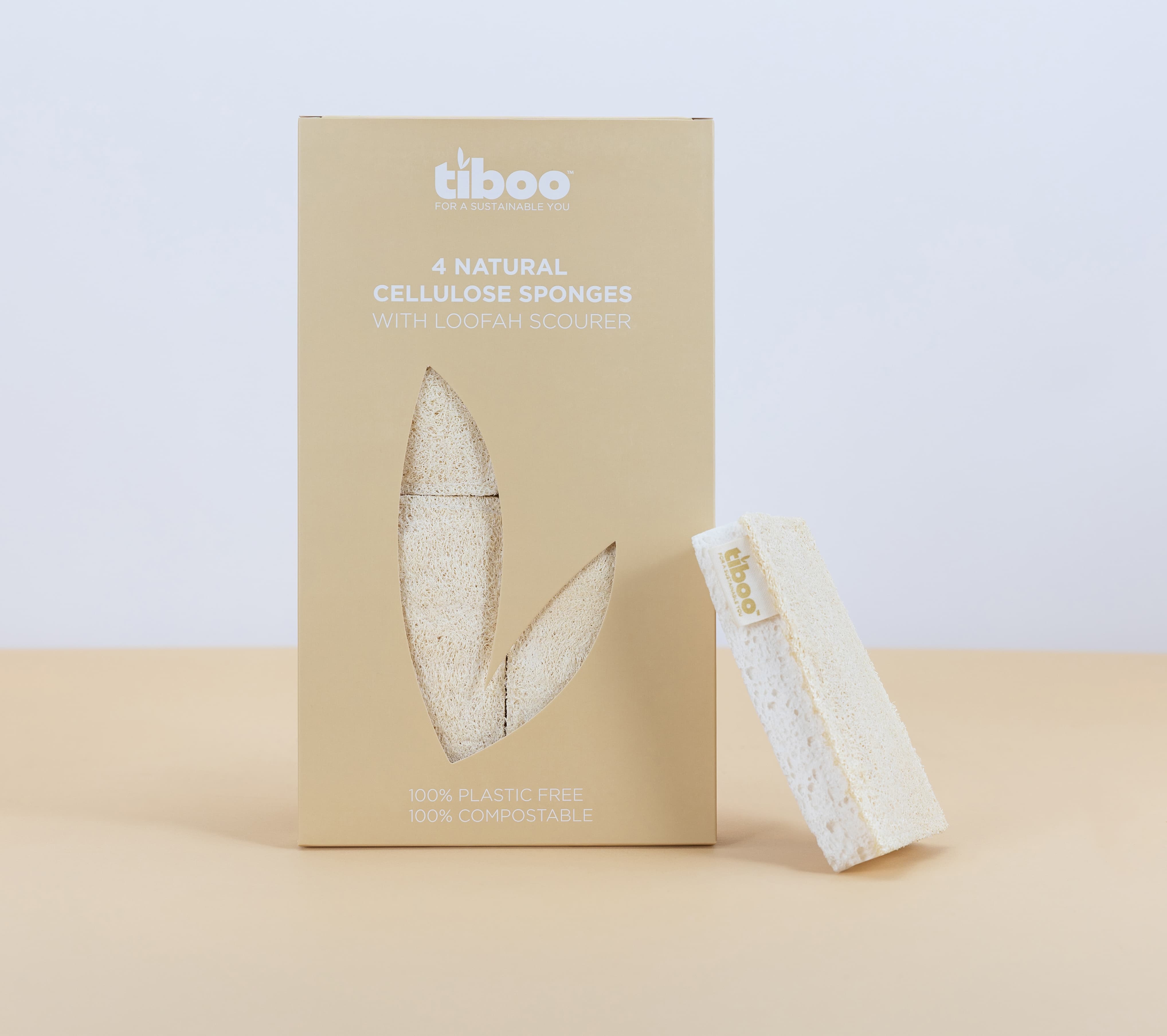 Shop 100% Compostable and Biodegradable Loofah Sponge Scourers