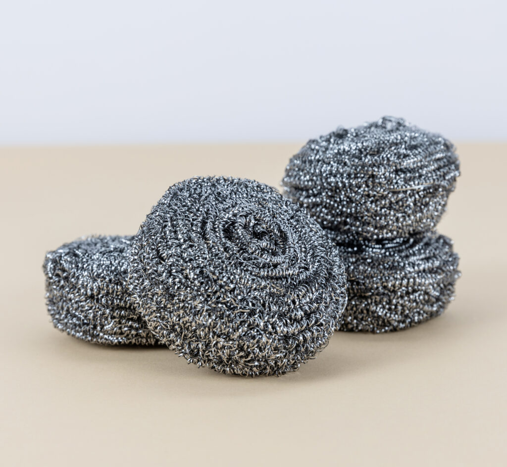 Recyclable Stainless Steel Scourer Large 12 Pack