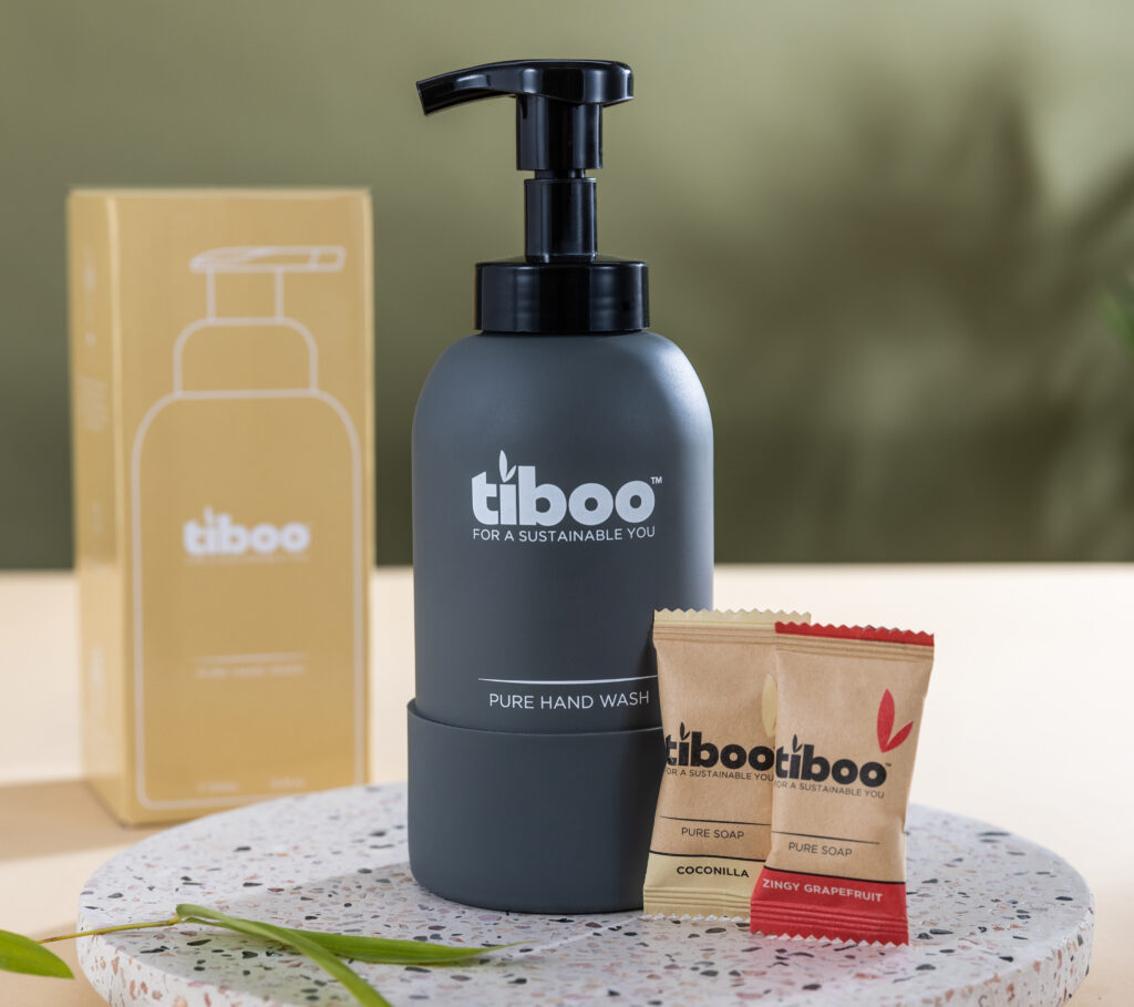 Shop Foaming Hand Wash - Dark Grey Bottle + 4x375ml Refills